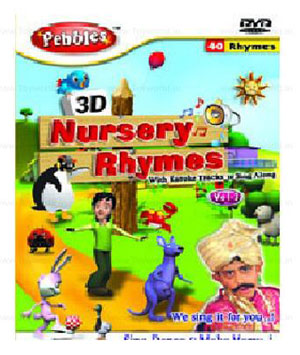Pebbles Nursery Rhymes Dvd - Vol 3 India